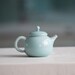 Green Ceramic Teapot ,clay Teapot, Handmade Teapot With Infuser and ...
