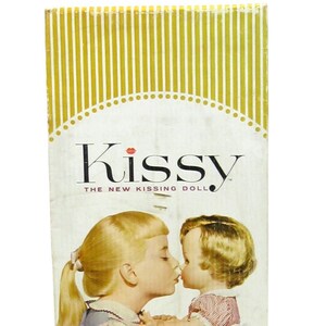 Vintage 1961 Ideal Kissy the Kissing Playpals Doll With Original Dress ...