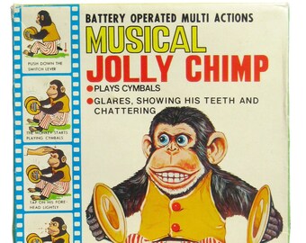 Musical Jolly Chimp | Etsy
