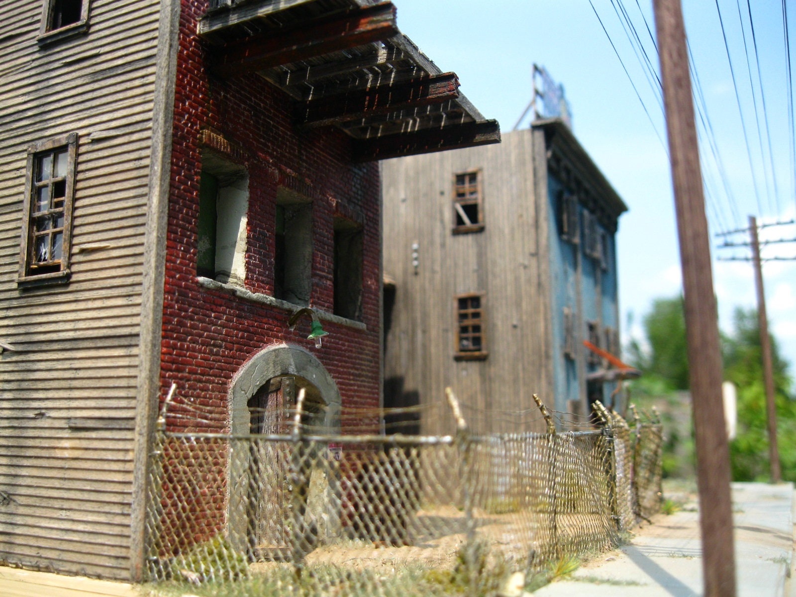 HO Scale Custom Built Cracker Jack Palace Factory Lighted Scratch ...