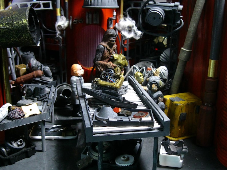Star Wars Custom Scratch Built Bespin Cloud City Incinerator Room ...