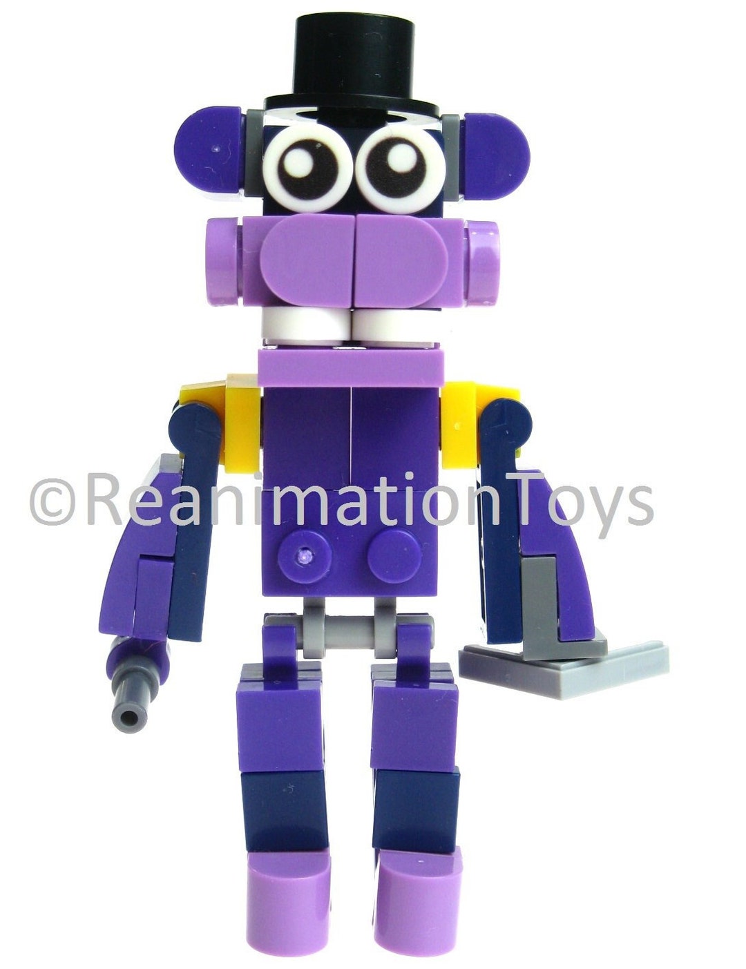 Custom Five Nights at Freddy's FNAF Shadow Freddy Fazbear Bear ...