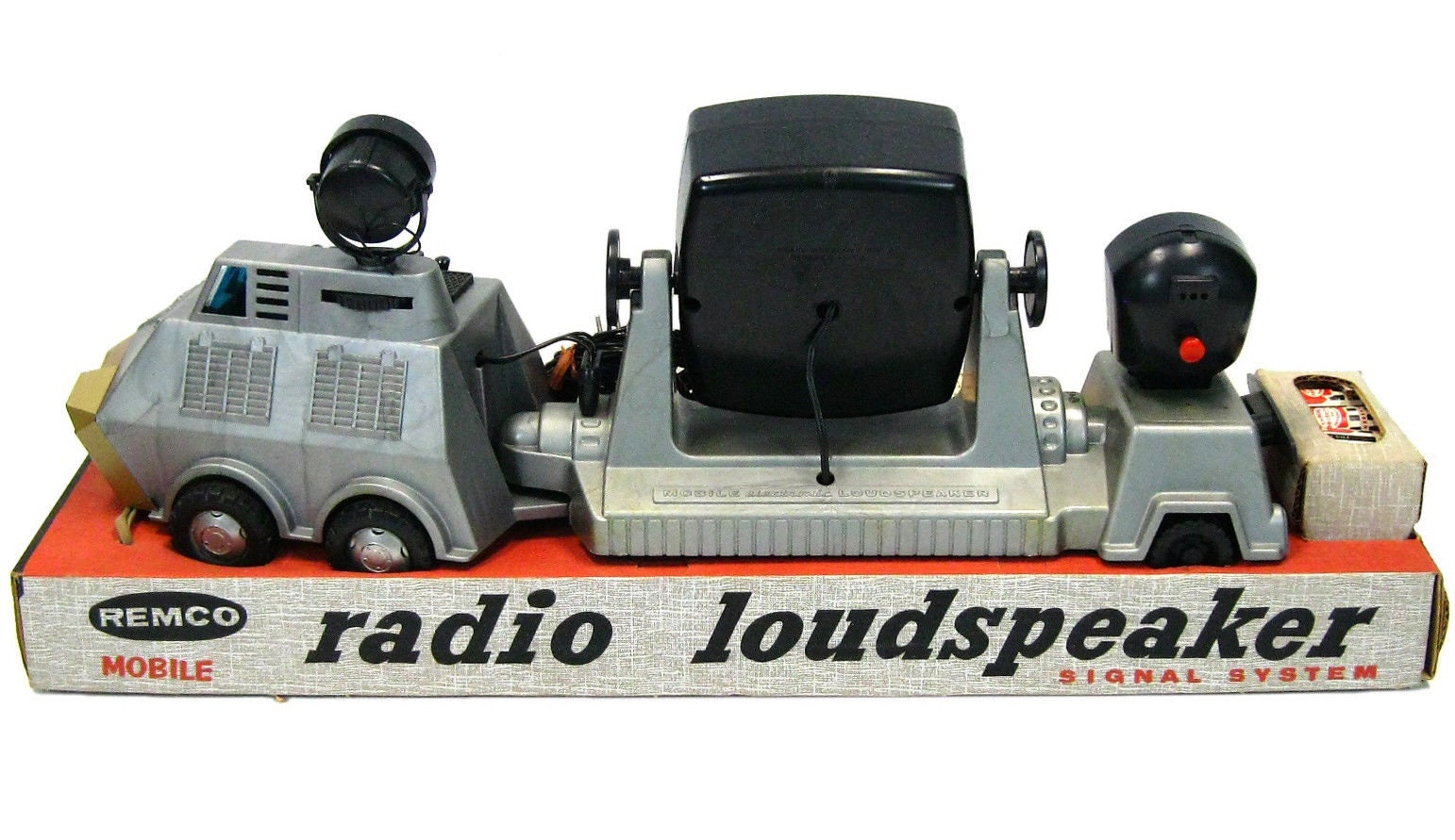 Vintage 1955 Remco Mobile Radio Loudspeaker Futuristic Truck System W ...