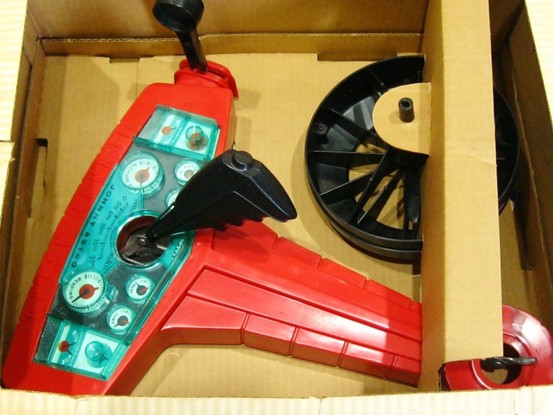 Vintage 1967 Johnny Astro Controlled Space Flight Center W/box - Etsy