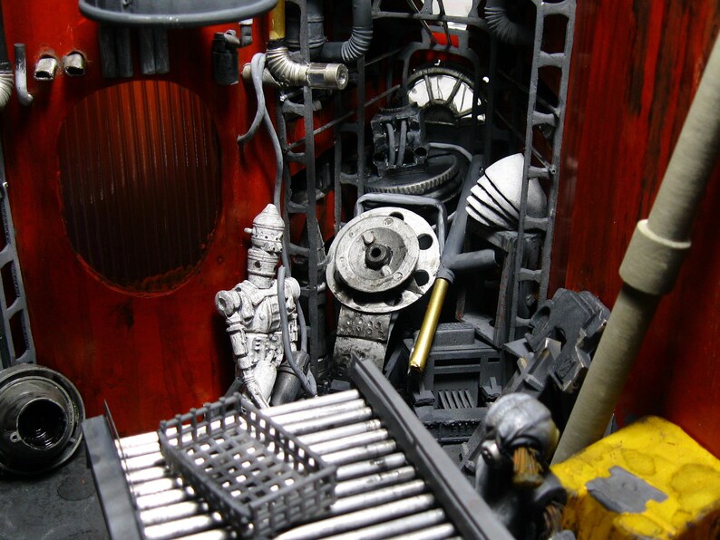 Star Wars Custom Scratch Built Bespin Cloud City Incinerator Room ...