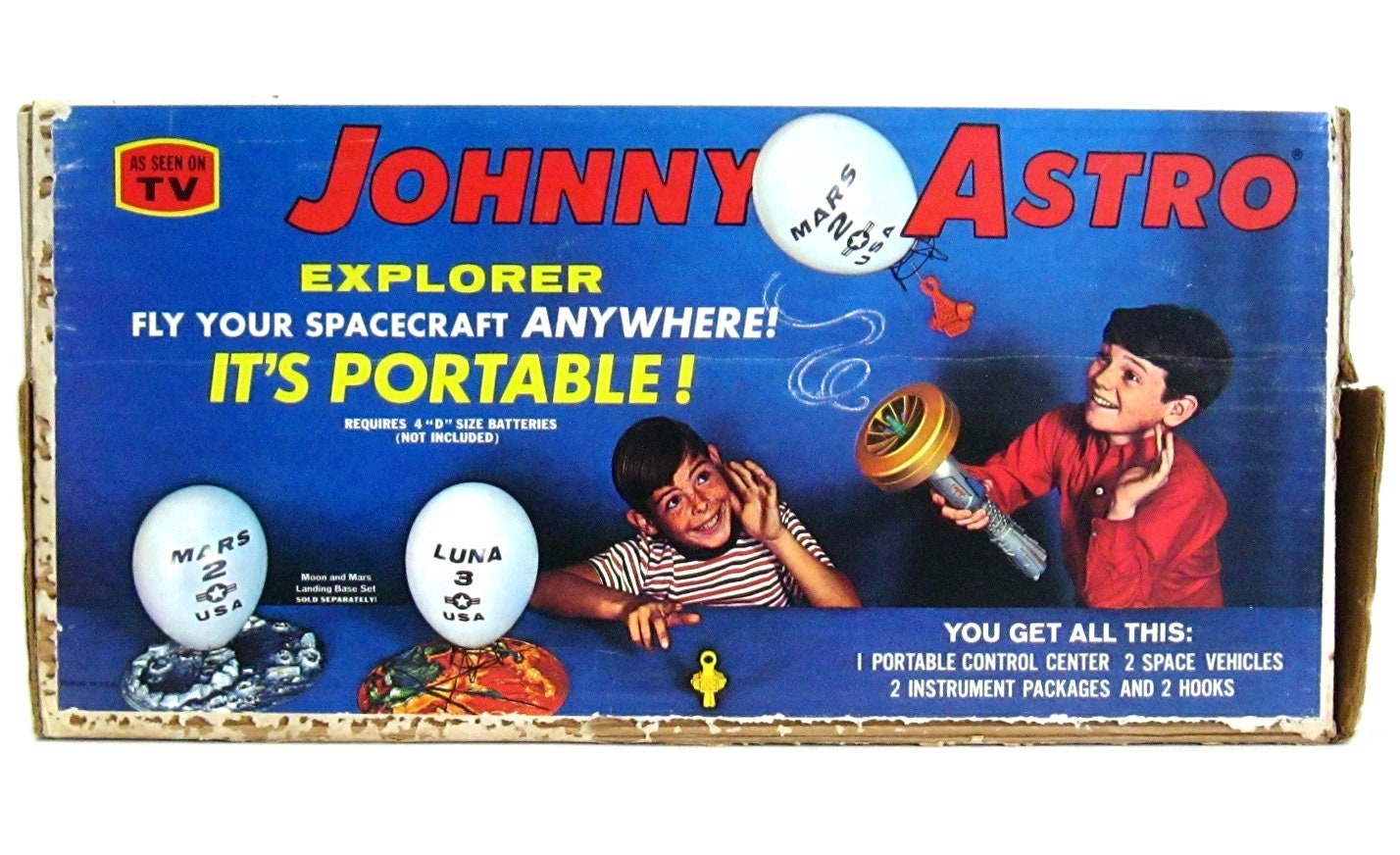 Vintage 1967 Johnny Astro Portable Controlled Space Flight - Etsy