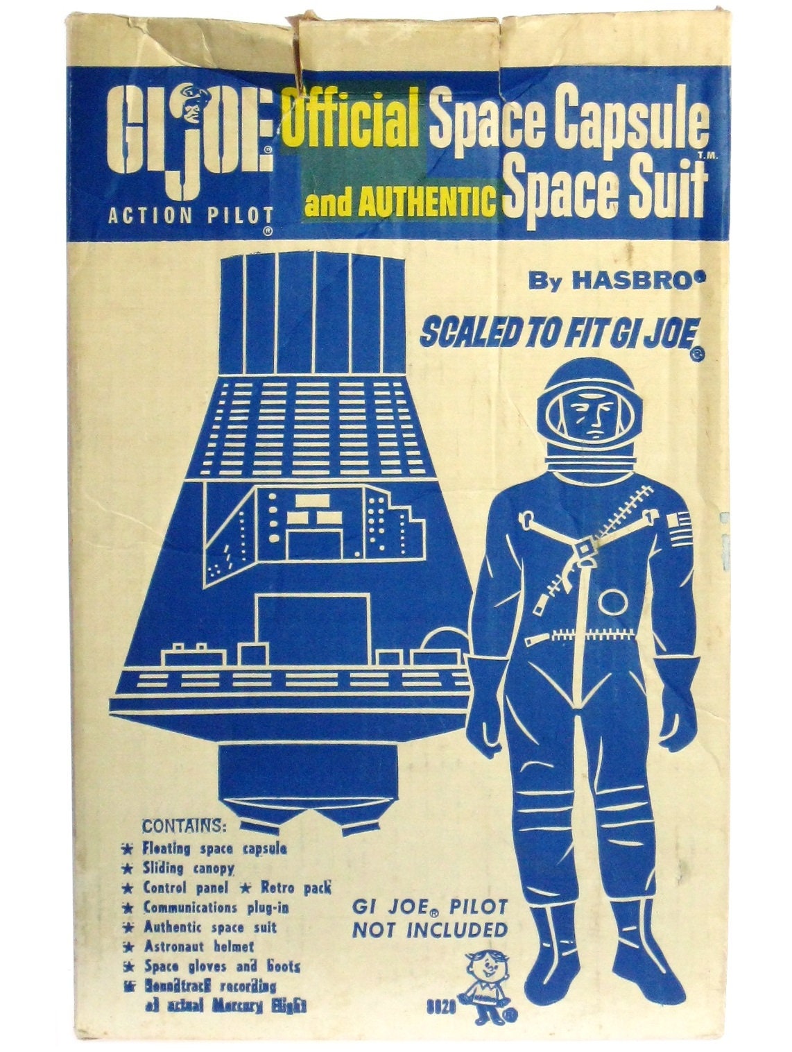 Vintage 1960's GI Joe Space Capsule W/astronaut Figure French/canadian ...