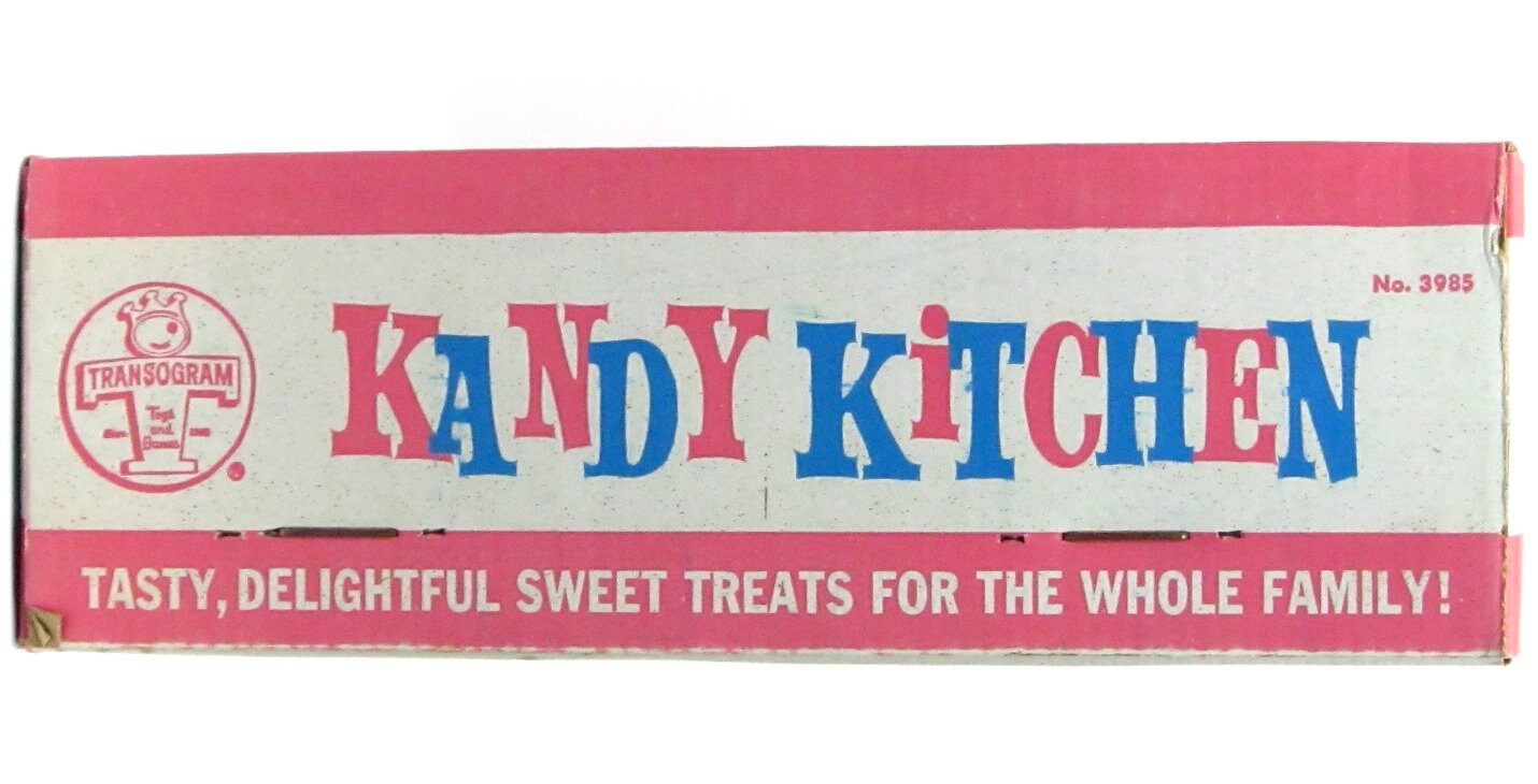 Vintage Transogram Mr. Candy Man Kandy Kitchen Playset MISB - Etsy