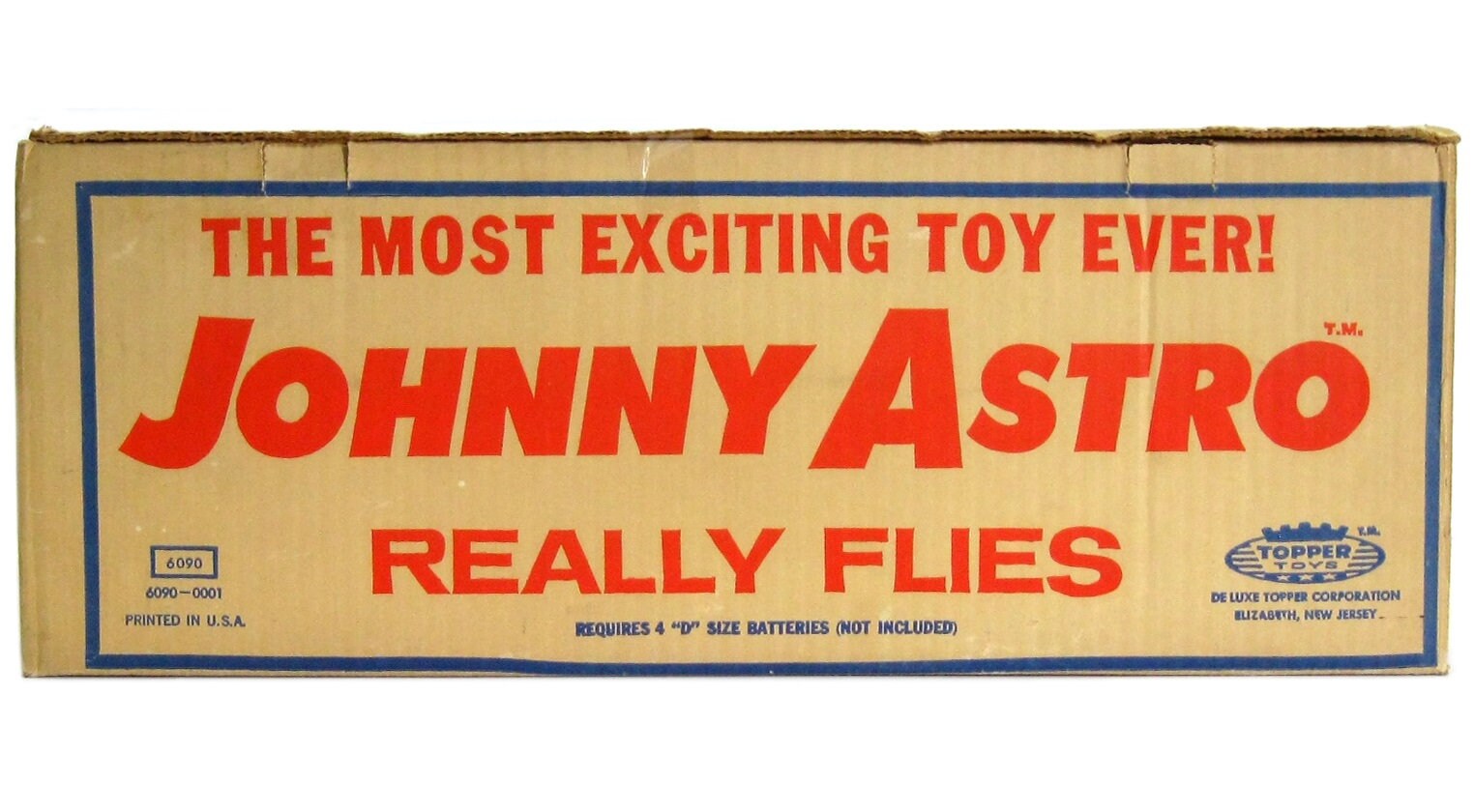Vintage 1967 Johnny Astro Controlled Space Flight Command Center W/box ...