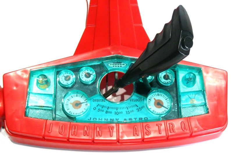 Vintage 1967 Johnny Astro Controlled Space Flight Command Center W/box ...