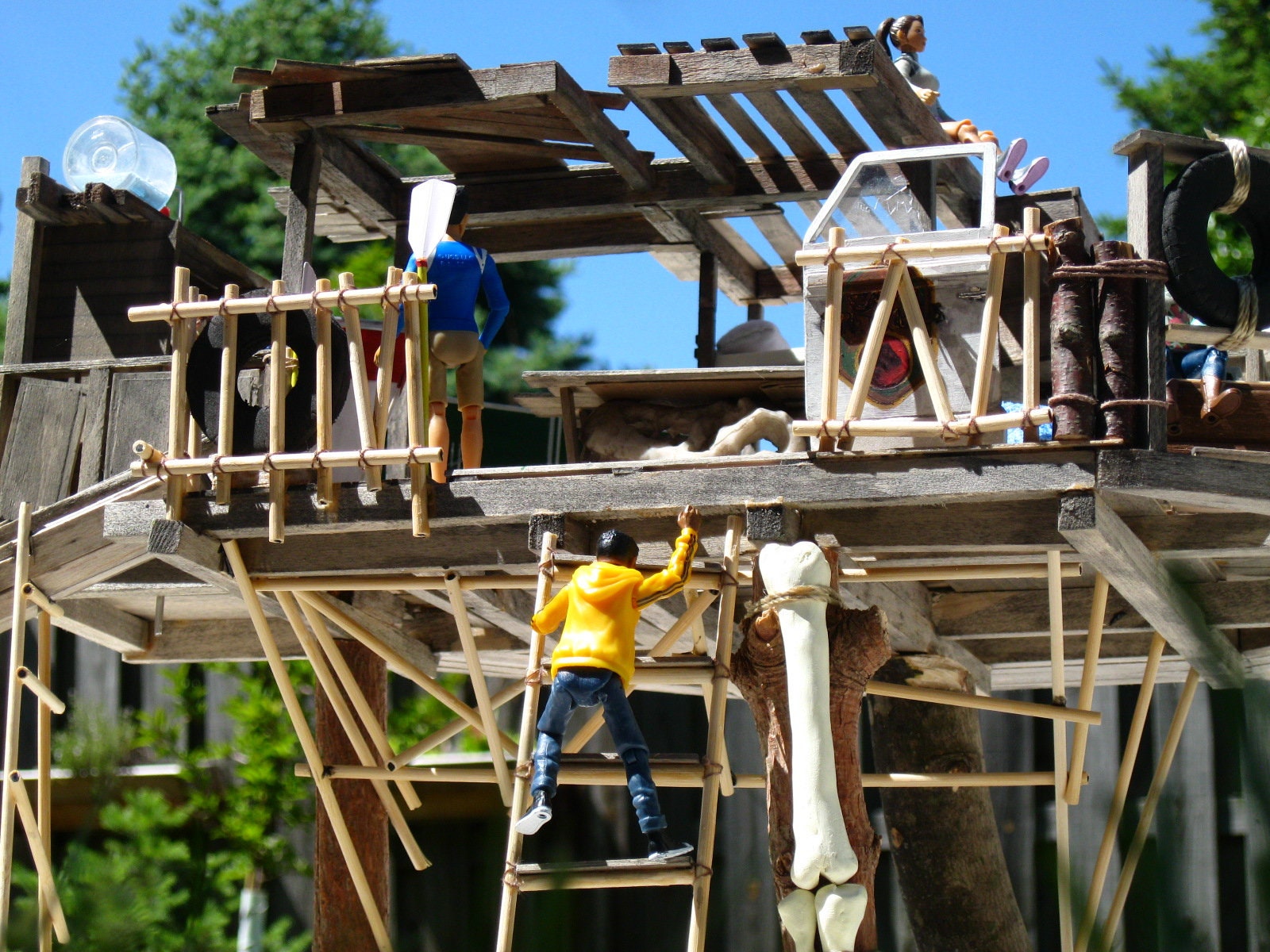 Jurassic World Park Custom Camp Cretaceous S2E3 Treehouse Playset ...