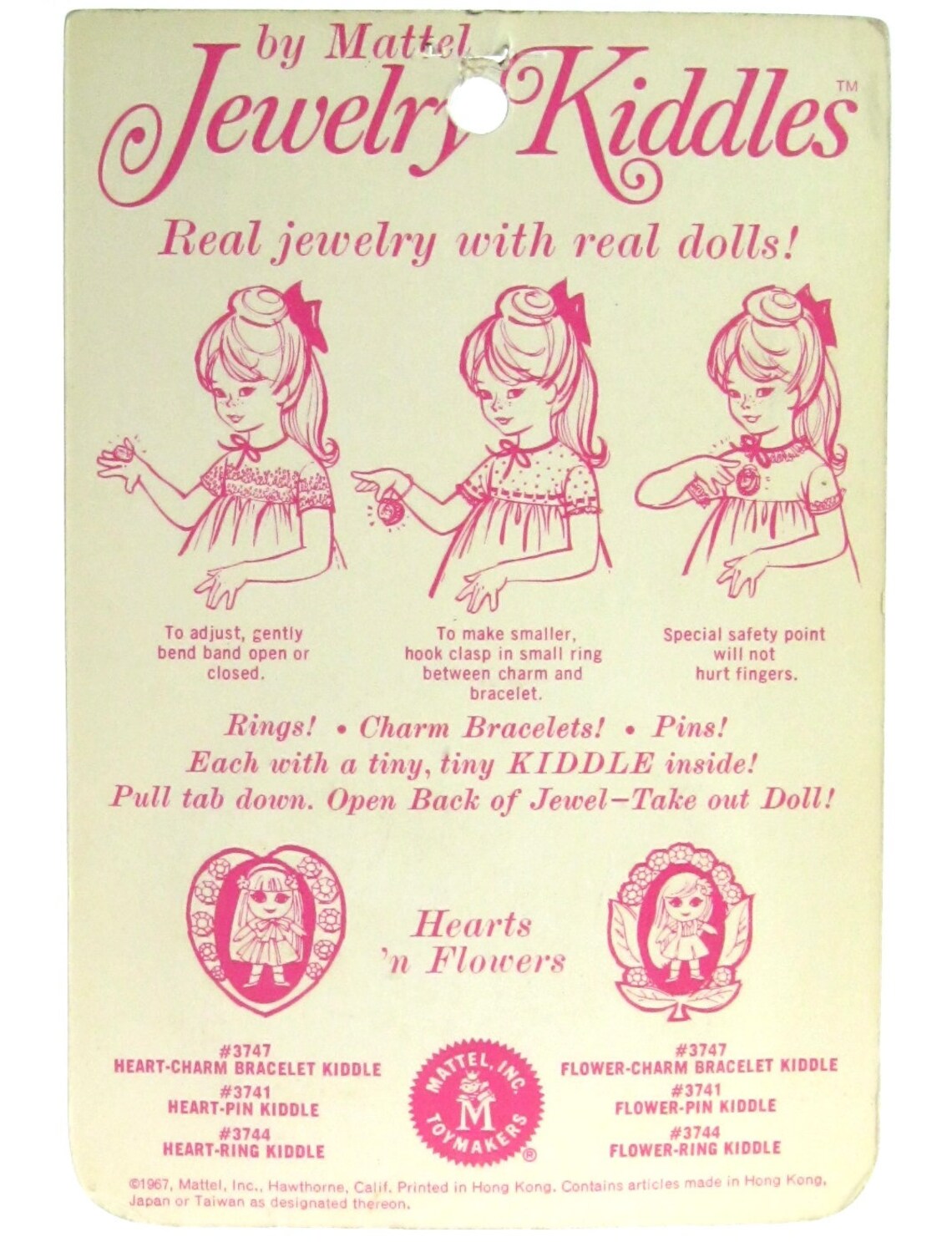 Vintage 1967 Liddle Kiddles Girls Jewelry Flower Charm | Etsy