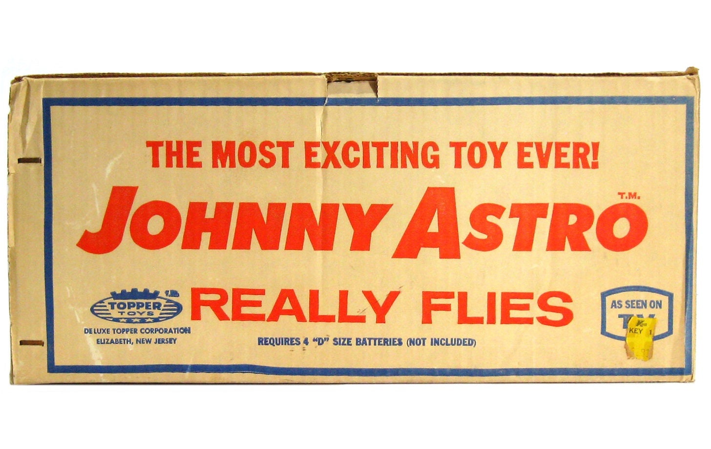Vintage 1967 Johnny Astro Controlled Space Flight Command Center W/box ...