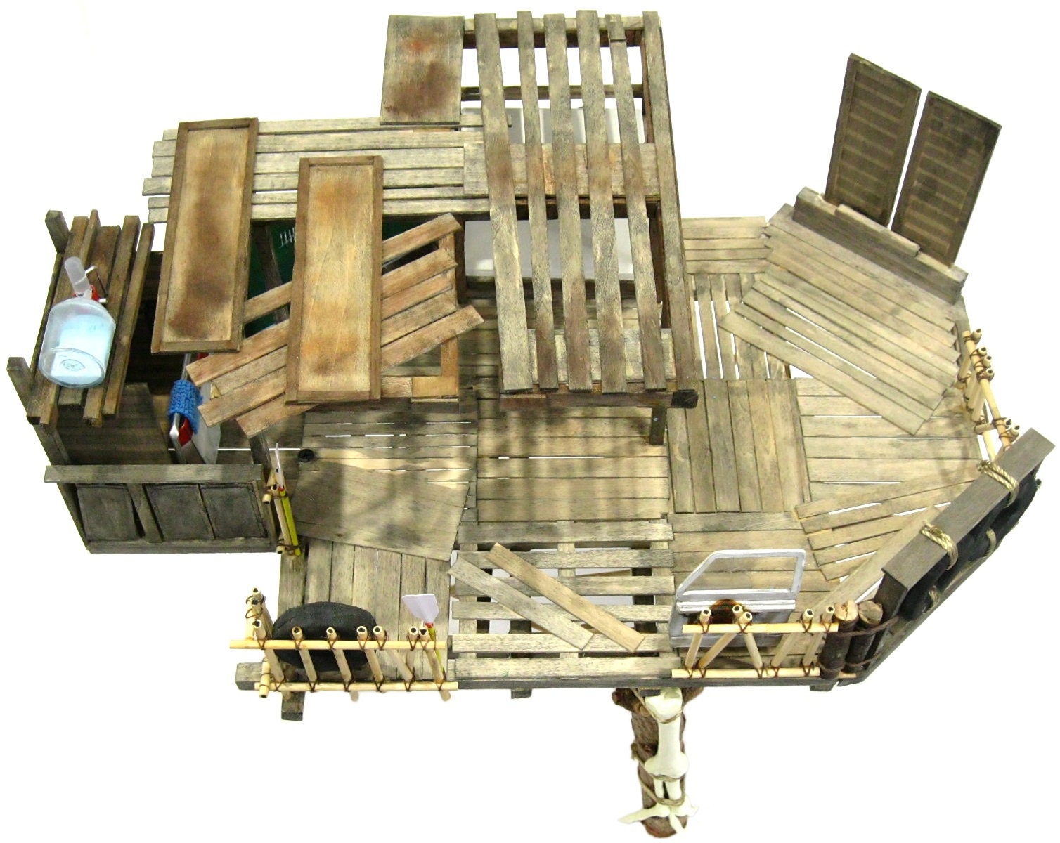 Jurassic World Park Custom Camp Cretaceous S2E3 Treehouse Playset ...