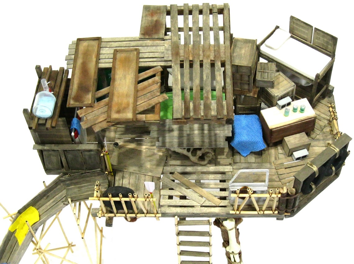 Jurassic World Park Custom Camp Cretaceous S2E3 Treehouse Playset ...