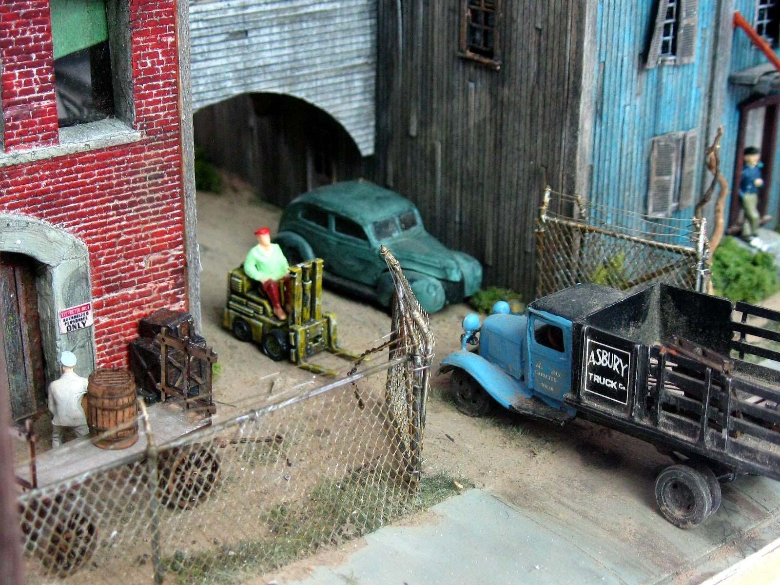 HO Scale Custom Built Cracker Jack Palace Factory Lighted Scratch ...