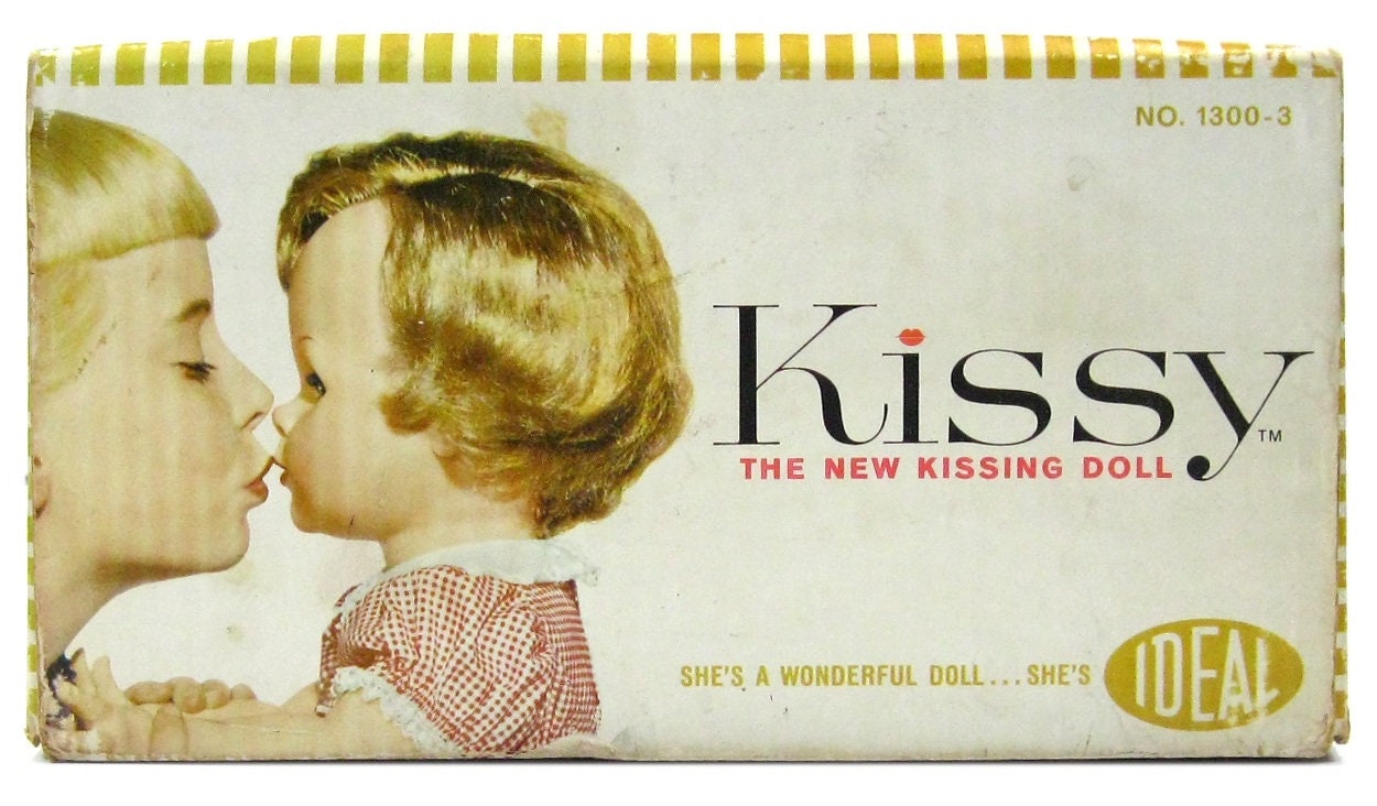 Vintage 1961 Ideal Kissy the Kissing Playpals Doll With Original Dress ...