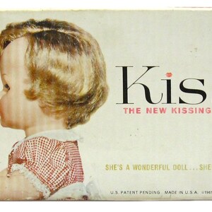 Vintage 1961 Ideal Kissy the Kissing Playpals Doll With Original Dress ...