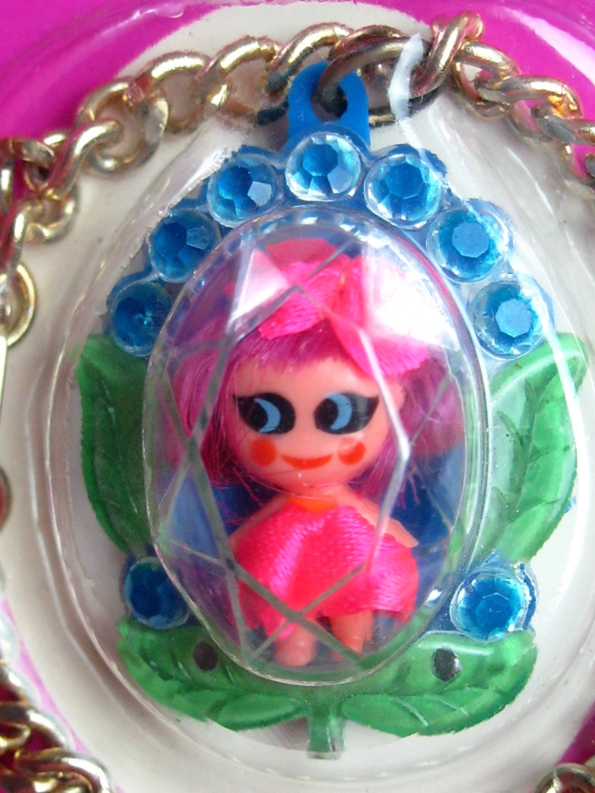 Vintage 1967 Liddle Kiddles Girls Jewelry Flower Charm Bracelet Mod ...