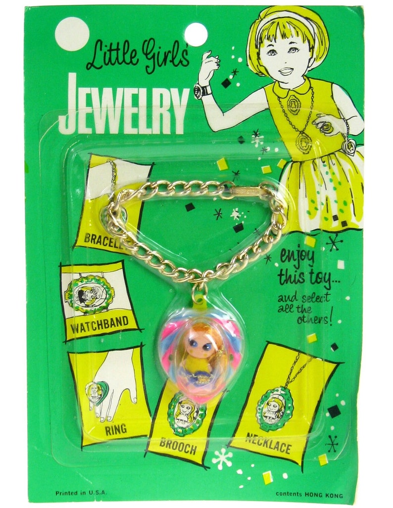 Vintage 1960's Liddle Kiddles Girls Jewelry Clone Klone - Etsy