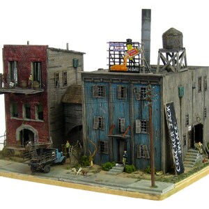 HO Scale Custom Built Cracker Jack Palace Factory Lighted Scratch ...