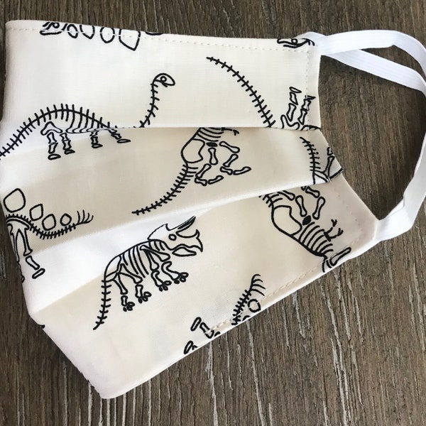Dinosaur Face Mask - Etsy