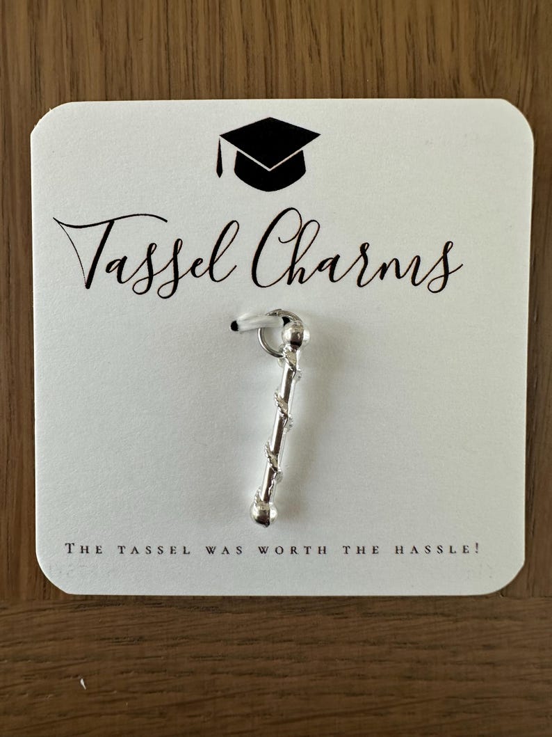 Drum Major Graduation Tassel Charm - Marching Band & Percussion Gift ...