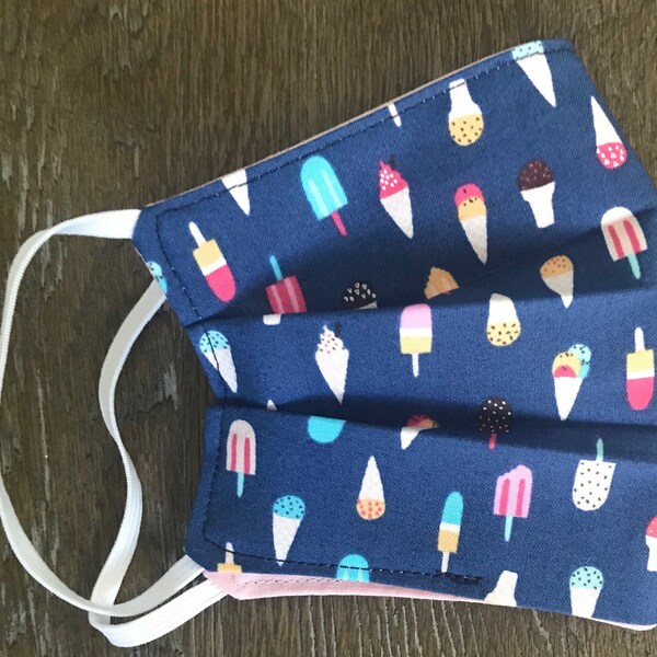 Ice Cream Face Mask - Etsy