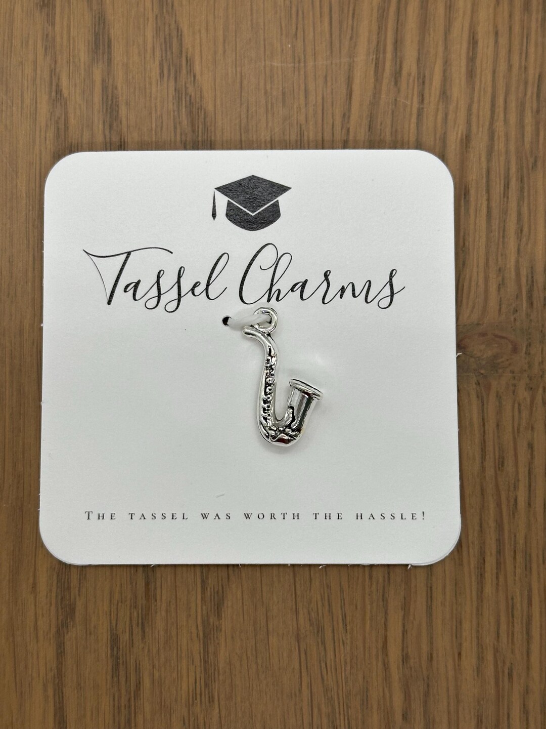 Saxophone Graduation Charm: Music Student Gift - Etsy
