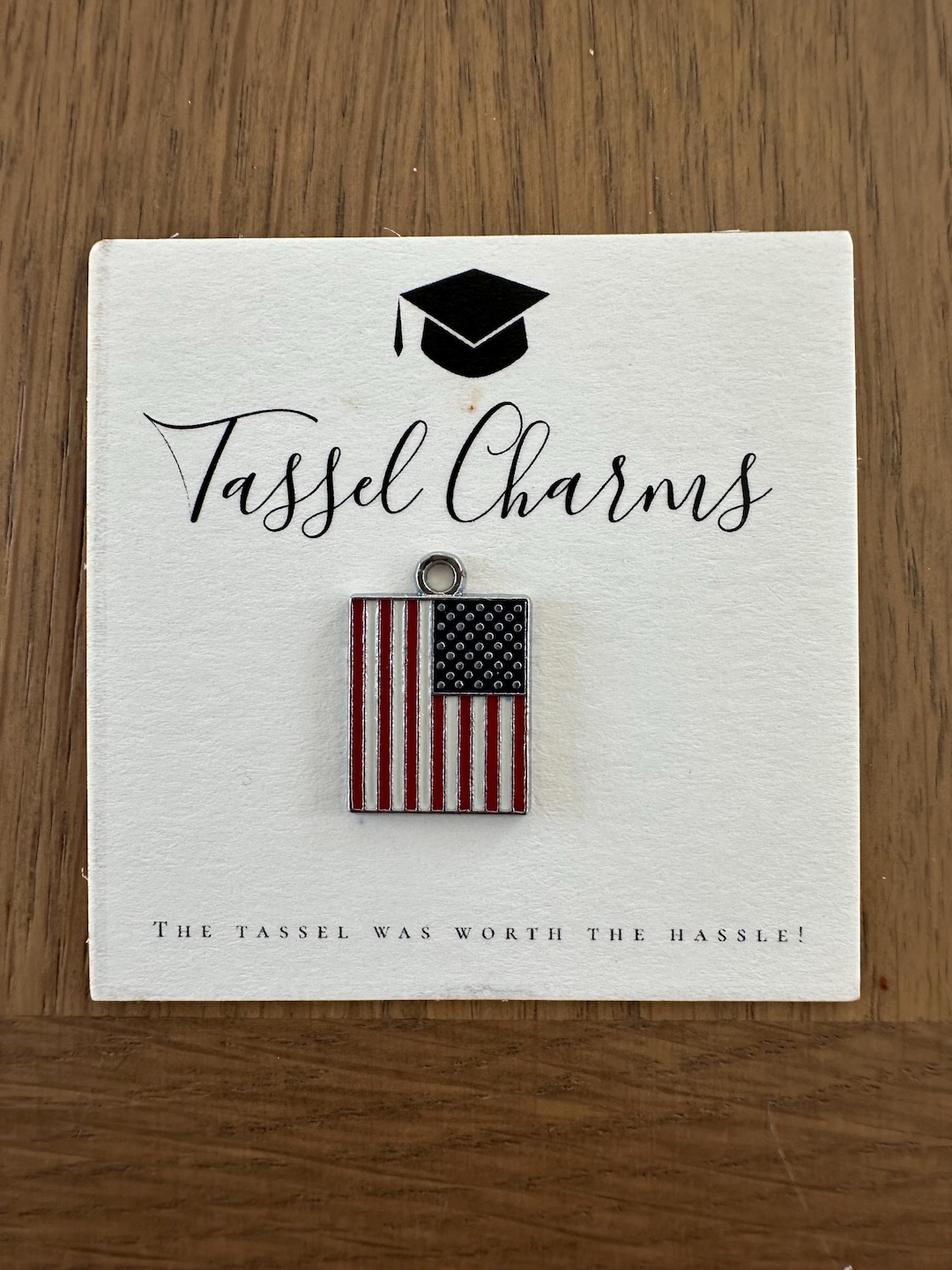 Patriotic Graduation Cap Charm: Veteran, Leadership Gift - Etsy