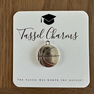 Basketball Graduation Cap Tassel Charm: Senior Player Gift - Etsy