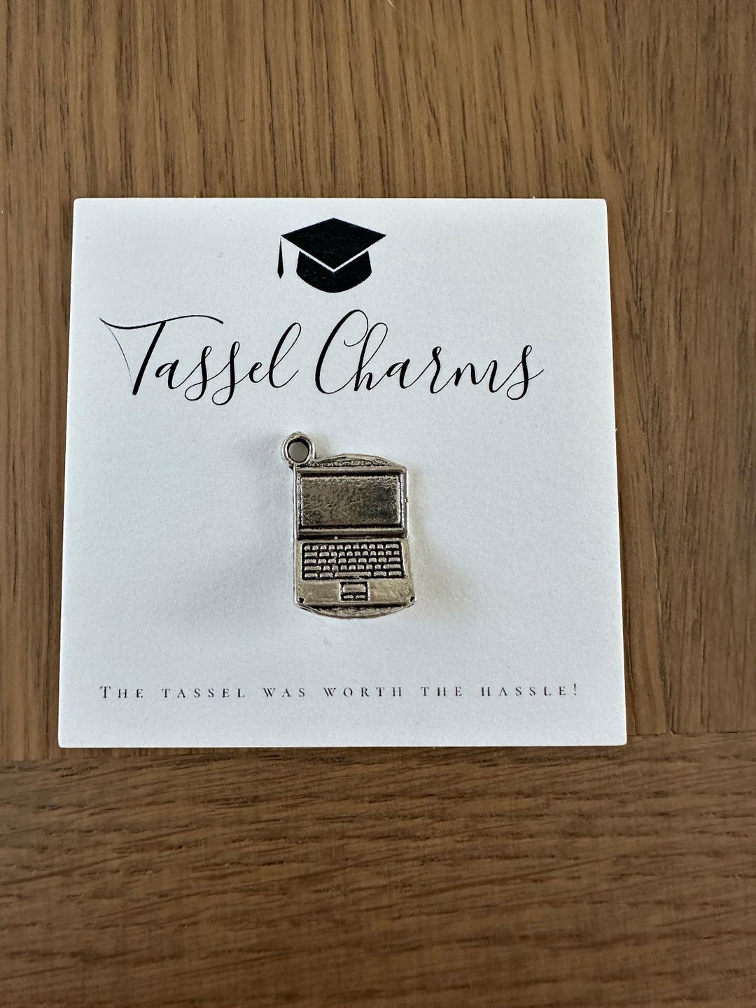 Computer Tassel Charm – Graduation Gift for Coder - Etsy