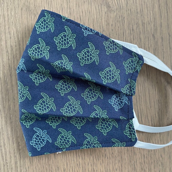 Sea Turtle Face Mask - Etsy