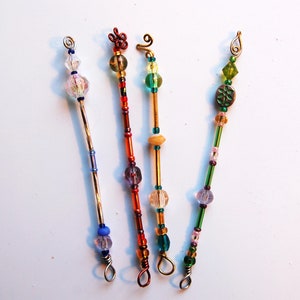 Cute and Adorable Miniature Faerie/fairy Wands. Totally Unique. Set of ...