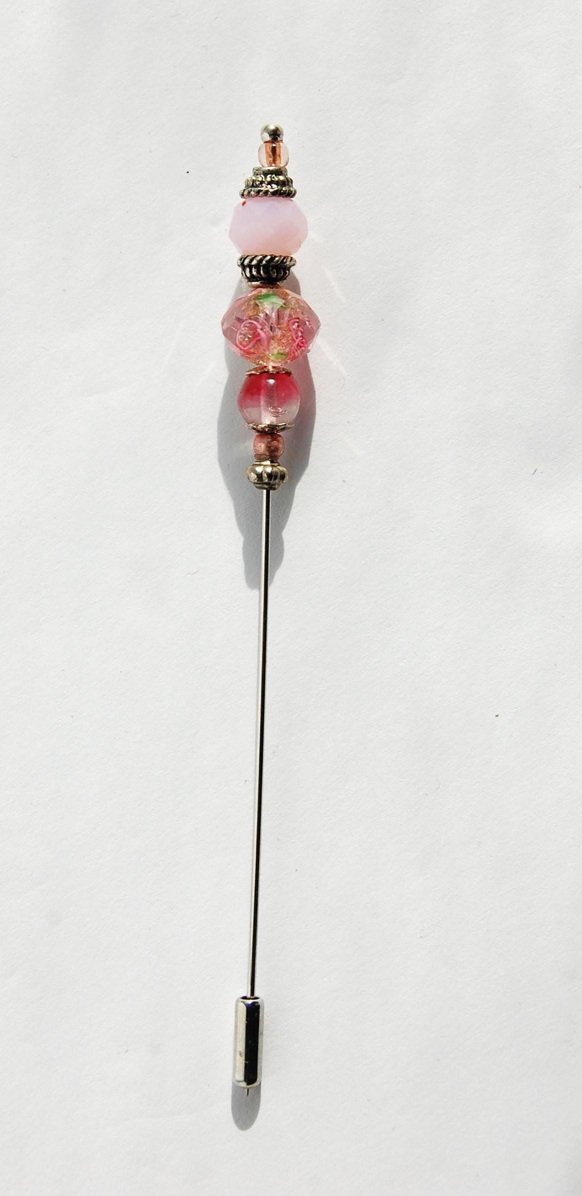 Pretty and Unique Stick Hat or Shawl Pins in Set of 3 to Wear With Any ...