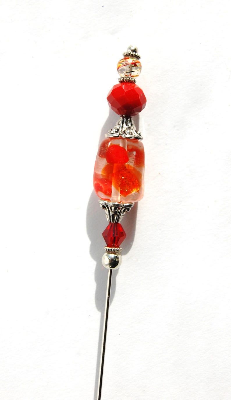 Pretty and Unique Stick Hat or Shawl Pins in Set of 3 to Wear With Any ...