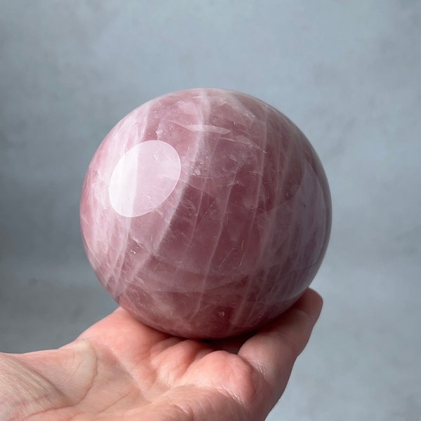 Rose Quartz Sphere - Etsy Canada