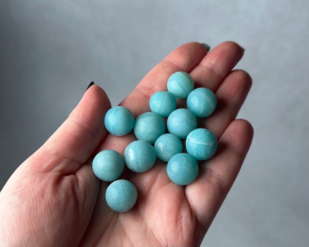 Azumar Spheres Teal Quartz Crystal Spheres - Etsy