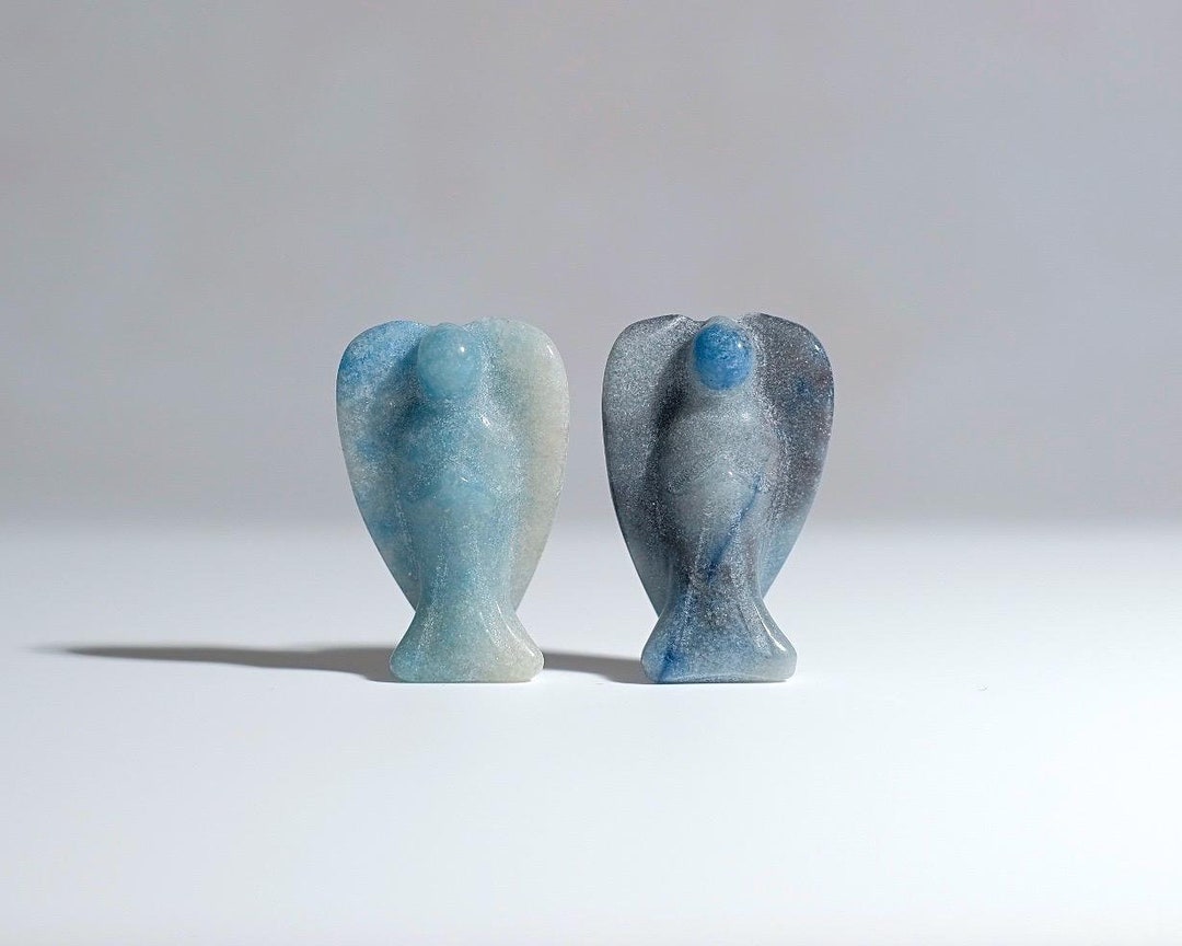 Trolleite Angels | Trolleite Crystal Angel Carving - Etsy