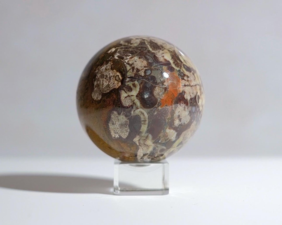 Volcanic Rhyolite Sphere | Rhyolite Crystal Sphere - Etsy