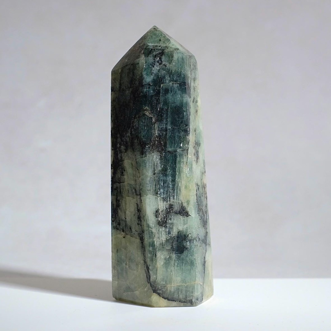 XL Aquamarine Tower | Beryl Tower | Crystal Point - Etsy