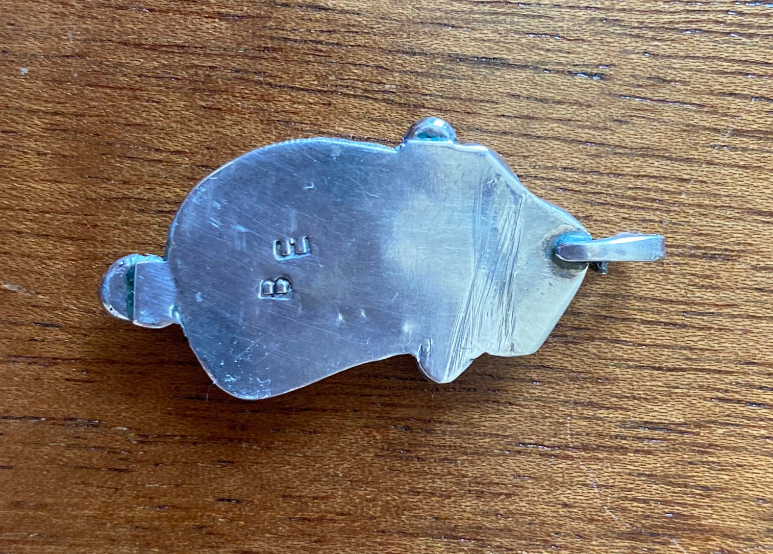 Vintage Ben Eustace Turquoise and Coral Pendant - Etsy