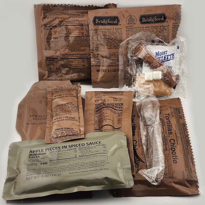 Allgo Outdoors Pepperoni Pizza MRE - Meals Ready to Eat US Military ...