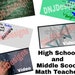 High School and Middle School Math Teacher Zoom Backgrounds - Etsy