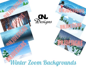 Back to School Zoom Backgrounds Teacher | Etsy