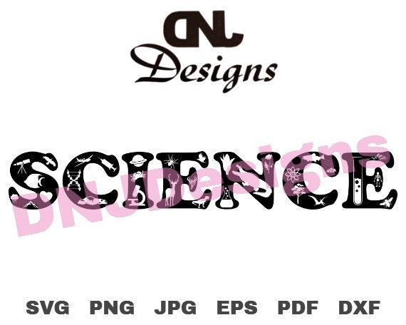 Science Word Art Cut File Pack Science Teacher Science - Etsy