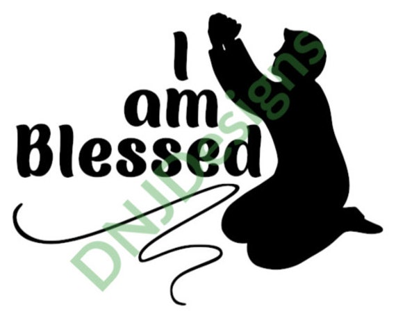 I Am Blessed Svg Religious T-shirt Mug Canvas Bag | Etsy