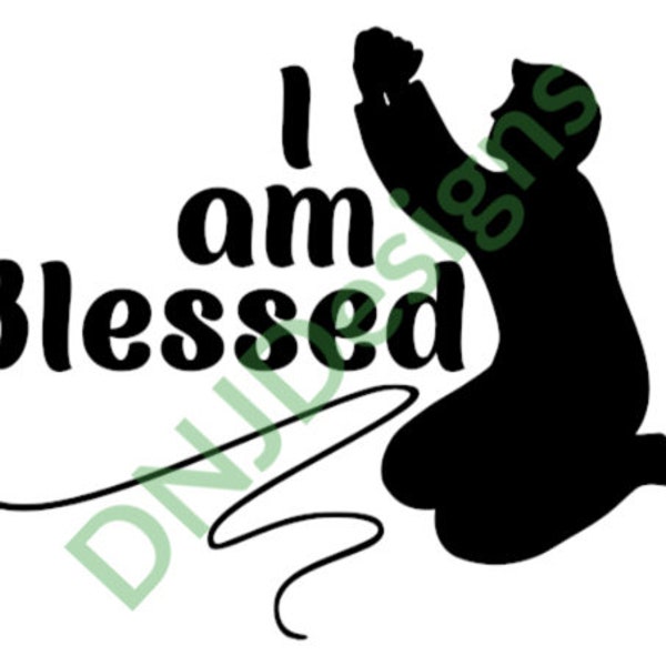 I Am Blessed - Etsy