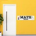 Math Classroom Horizontal Sign 24 X 6 Metal Sign Aluminum Plate - Etsy