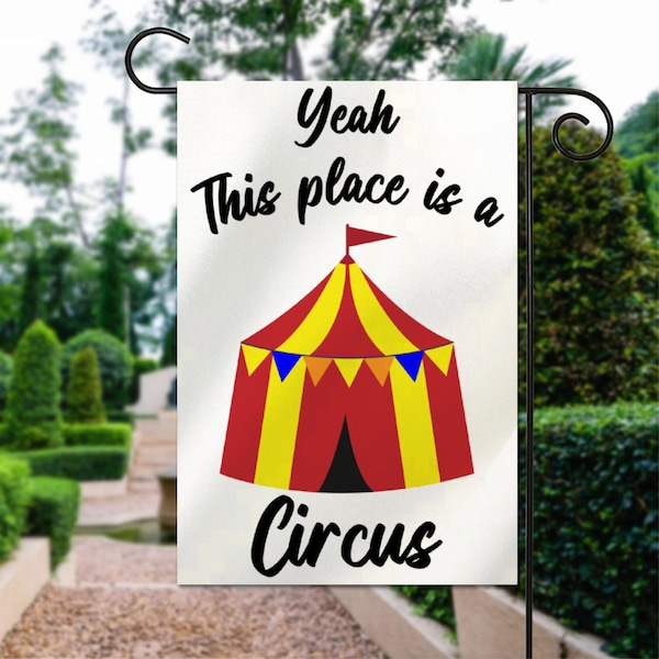 Circus Flag - Etsy